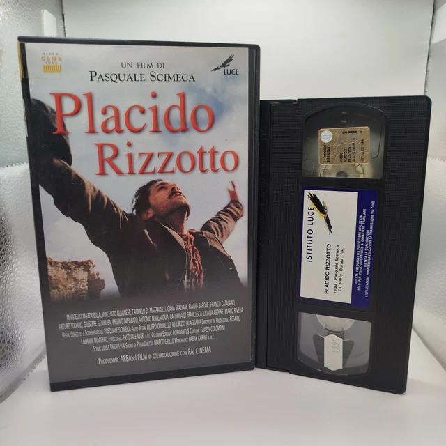 VHS FILM PLACIDO Rizzotto Marcello Mazzarella Vincenzo regia di ...
