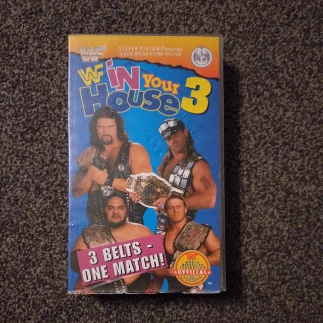WWF - IN Your House 3 (VHS, 1995) £6.04 - PicClick UK