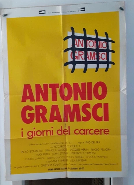 ANTONIO GRAMSCI GLI ANNI DEL CARCERE x4 fotobuste lobby card 2F poster ...