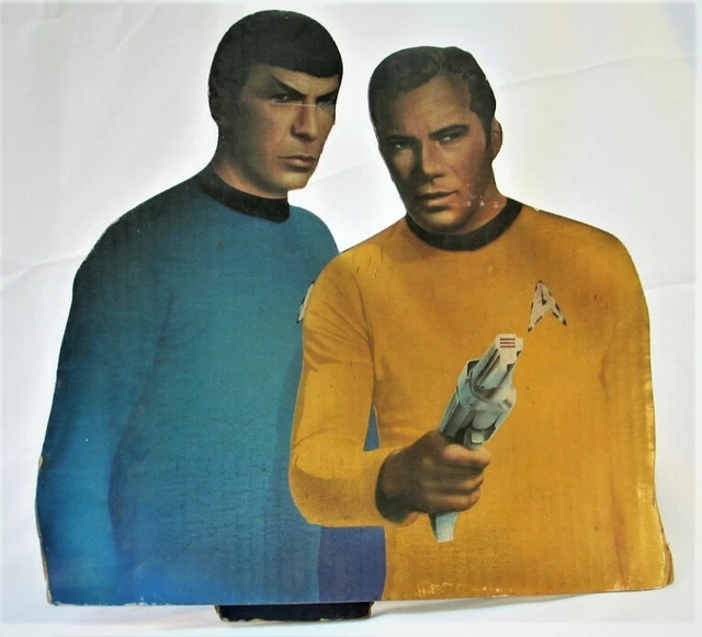 DÉCOUPES VINTAGE STAR Trek Captain Kirk & Mr Spock EUR 55,33 - PicClick FR