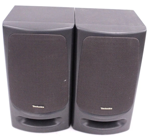 PAIR OF TECHNICS SB-CH404 3 Way Speaker System Loudspeakers, 6 OHM ...