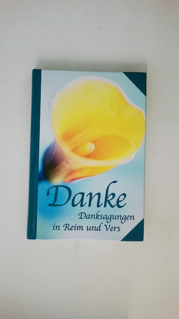 61299 ANDREA MADERSPACHER DANKE Danksagungen in Reim und Vers HC EUR 6 ...