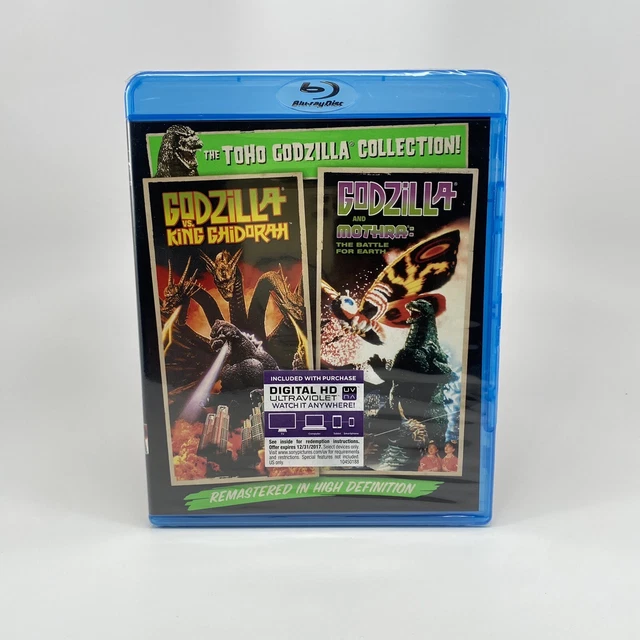 GODZILLA VS. KING Ghidorah + Godzilla vs. Mothra Blu-ray 2014 OOP Rare ... GODZILLA VS. KING Ghidorah + Godzilla vs. Mothra Blu-ray 2014 OOP Rare ...