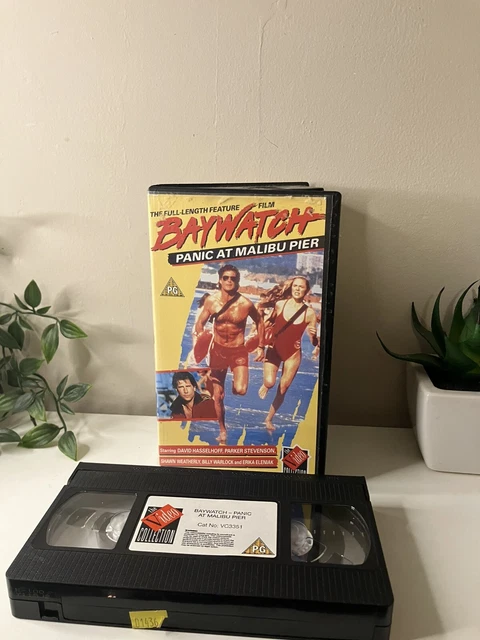 BAYWATCH PANIC AT Malibu Pier VHS 1990 The Video Collection £7.97 ...