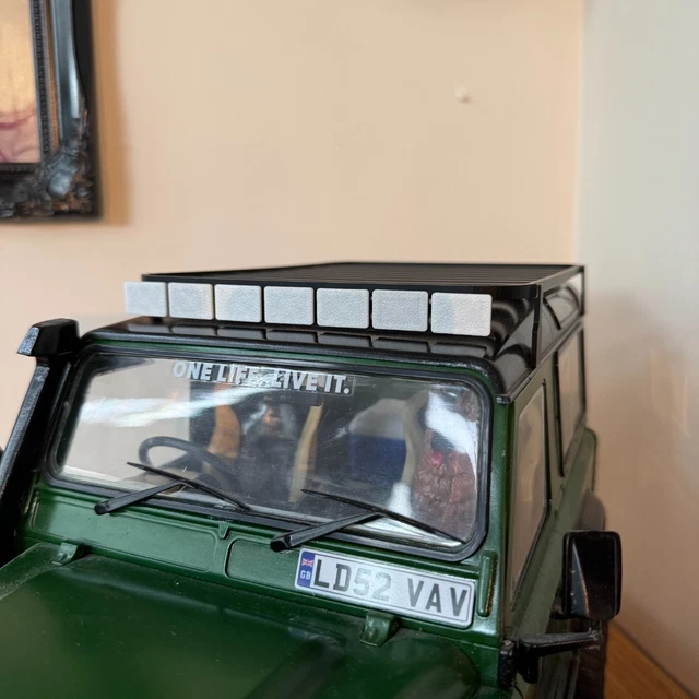 RC4WD D90 DEFENDER LIGHTS (TEXTURED/SMOOTH) To Fit Specific Roof Rack £ ...