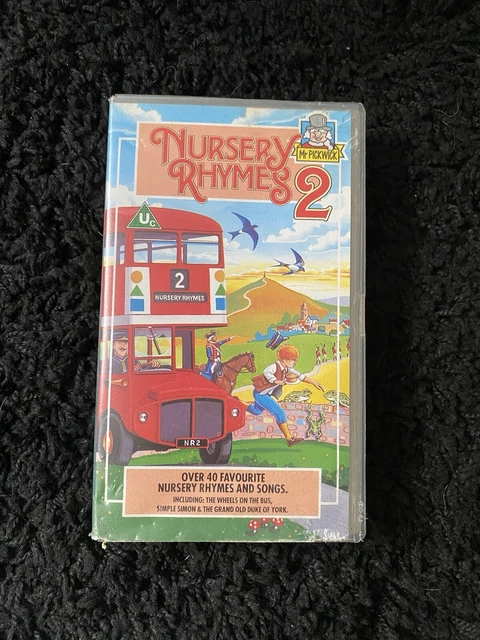 CHILDREN’S NURSERY RHYMES 2 [VHS] £8.99 - PicClick UK
