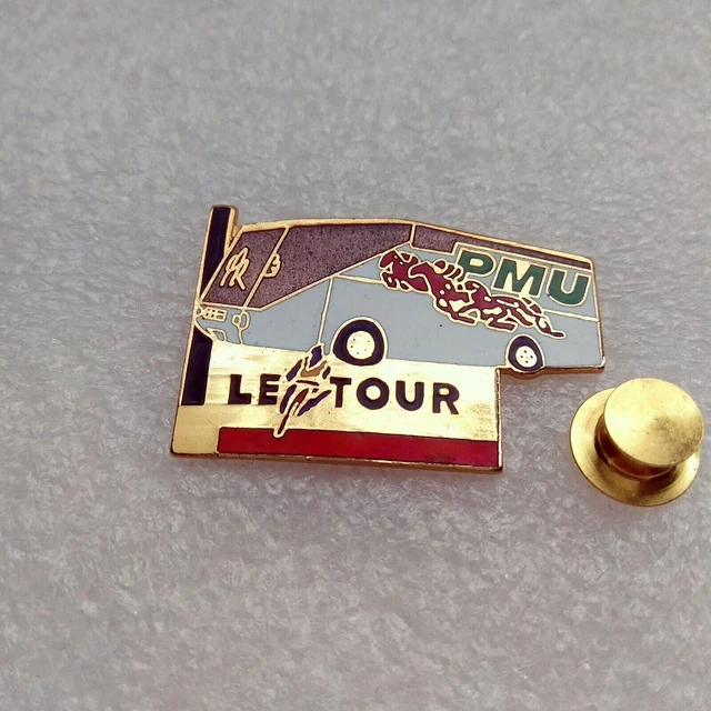 PIN'S LAPEL PIN enamel pins BUS BUS BUS BUS CAR PMU LE TOUR DE FRANCE ...