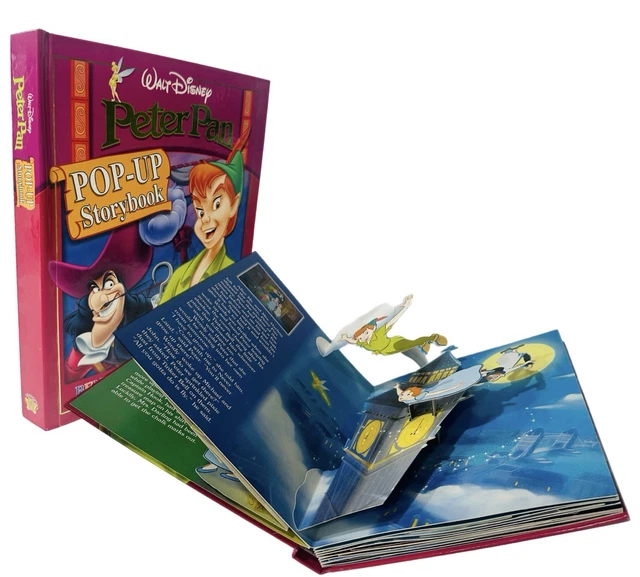 WALT DISNEY - Peter Pan - Pop-Up Children’s Storybook 2006 Vintage ...