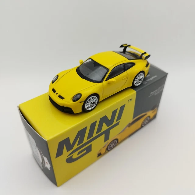 MINI GT PORSCHE 911 (992) GT3 Racing Yellow LHD - #565 - Voiture ...