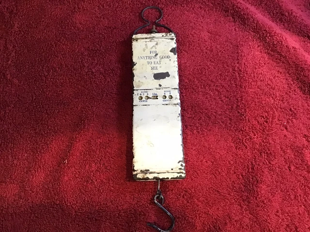 VINTAGE SPRING SCALE Weight, Cents and Zones $200.00 - PicClick