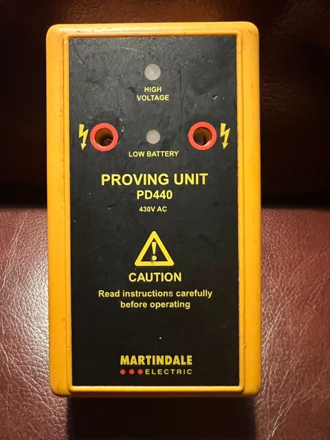 MARTINDALE PROVING UNIT PD440 And Drummond MTL 20 Tester £73.50 ...