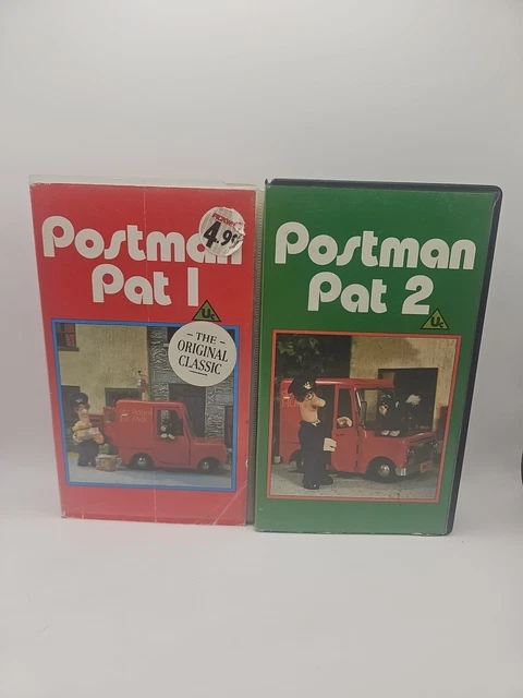 POSTMAN PAT 1 & 2 VHS Bundle - Original Videos Rare £13.95 - PicClick UK