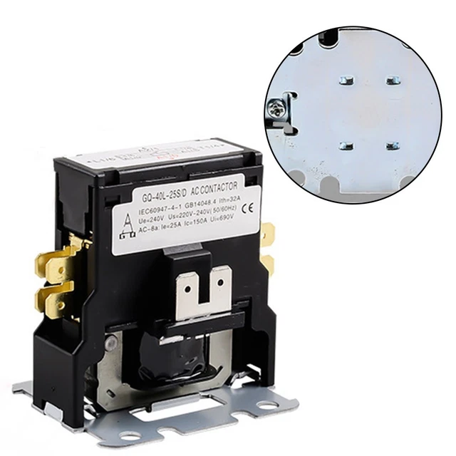 FOR AIR CONDITIONER AC Contactor 220V Contactor 220VAC Dust Protection ...