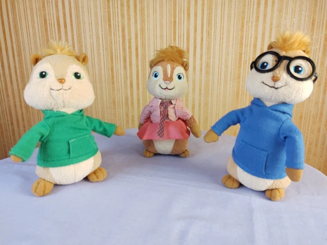 TY ALVIN AND The Chipmunks Chipettes Beanie Babies Plush Stuffed Toy ...