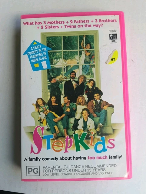 VHS STEPKIDS - Big Box Ex Rental AUS PAL Vintage Very Rare £50.02 ...