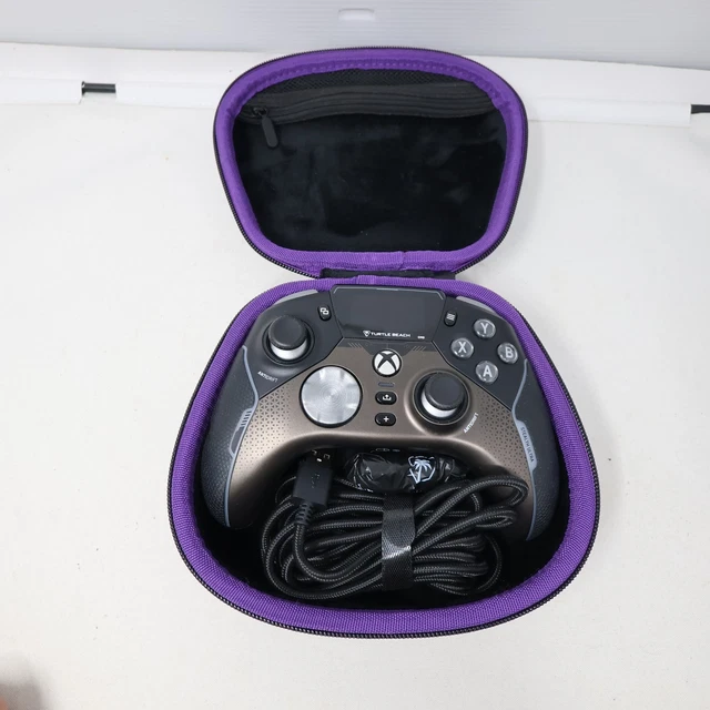 TURTLE BEACH STEALTH Ultra Wireless Controller Black Xbox PC Tested No ...