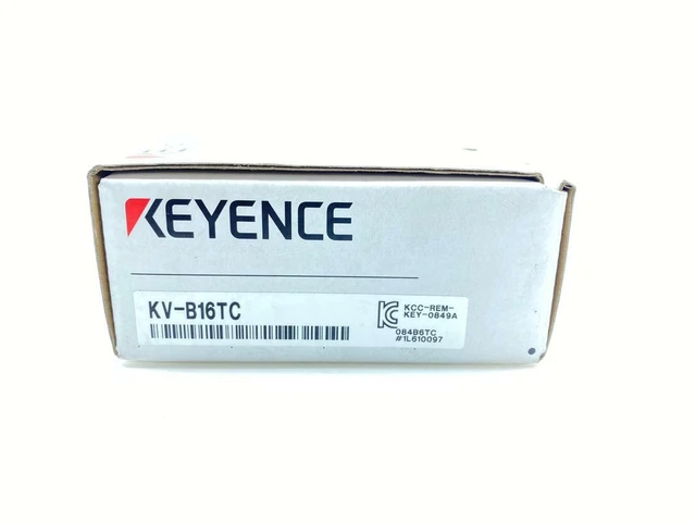 KEYENCE KV-B16TC 16-POINT Screw Terminal Block, Transistor (Sink) £145. ...