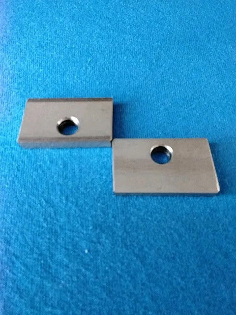 PAIR OF LAMBRETTA Stand frame strengtheners in stainless steel (free ...