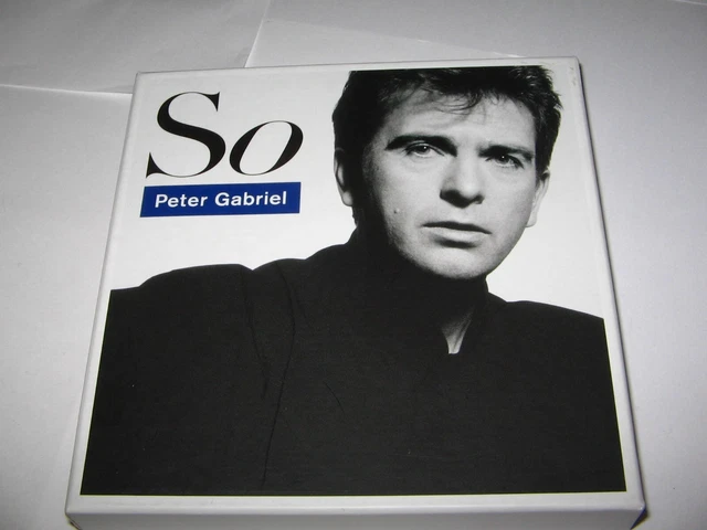 SO BY PETER GABRIEL Triple 3 CD Box Set 2012 Anniversary Edition w. 4 ...