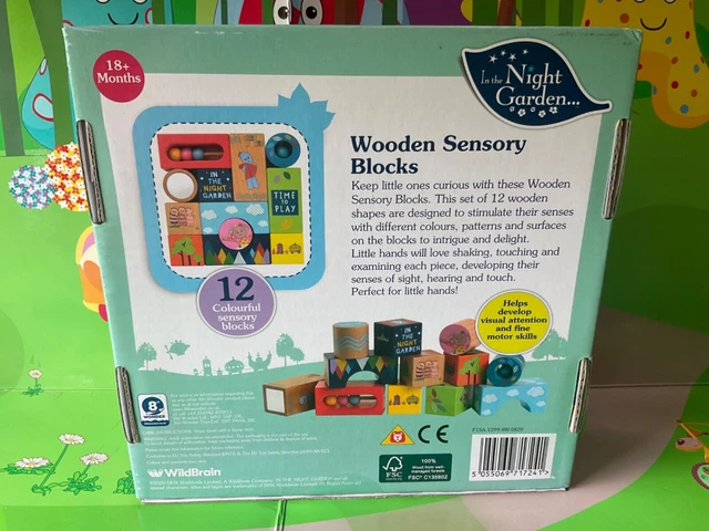 IN THE NIGHT Garden Wooden Sensory Blocks - Brand New £17.99 - PicClick UK