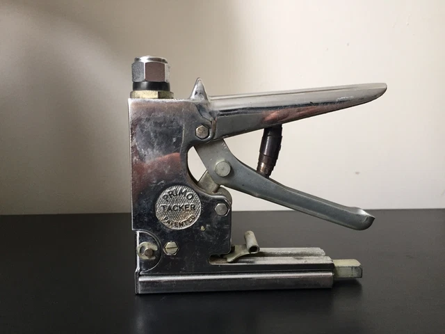 PRIMO TACKER STAPLER Gun Heavy Duty Stappler Great Working Condition £ ...