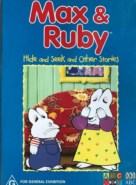 MAX AND RUBY DVD Hide and Seek and Other Stories - Rare OOP ABC Kids ...
