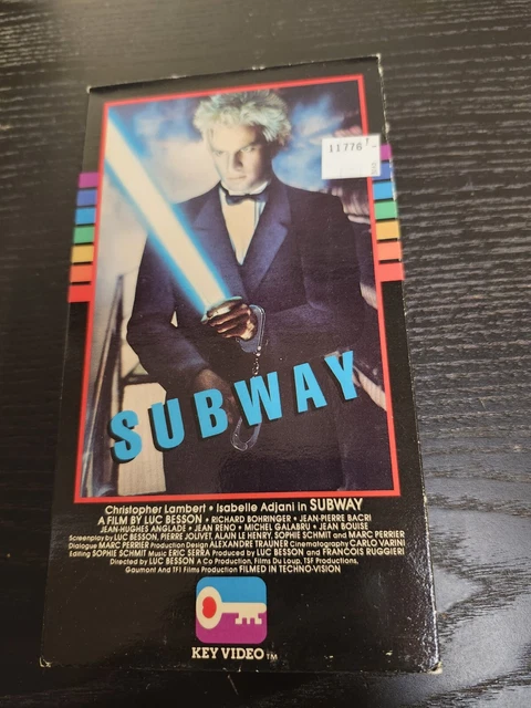 SUBWAY (VHS) CHRISTOPHER Lambert 1980s Sci Fi Movie £12.95 - PicClick UK