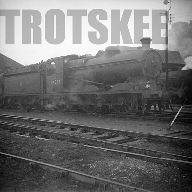 LARGER NEGATIVE BRITISH Railways Steam Loco 64333 Class J11 Langwith ...