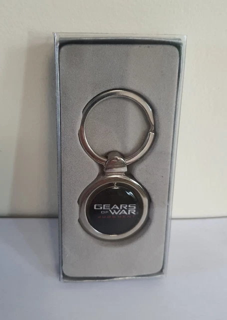 MICROSOFT GEARS OF War Judgement Logo Key Ring Keyholder Key Chain Metal EUR 9,49 - PicClick DE