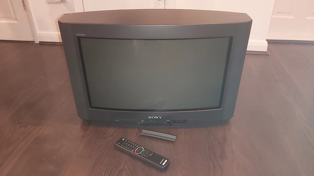 SONY TRINITRON KV-24WX1U CRT Wide Screen TV Retro Gaming £239.95 ...