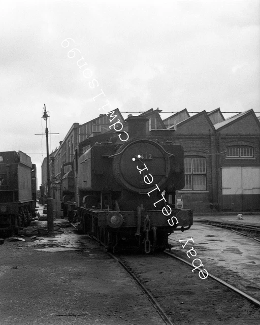 BRITISH RAILWAY NEGATIVE - BR ex MR No. 41835 0-6-0T Locomotive c1950 [P330] £1.50 - PicClick UK