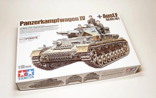 TAMIYA 35374 MILITARY Model 1/35 German Panzerkampfwagen IV Ausf.F Sd ...