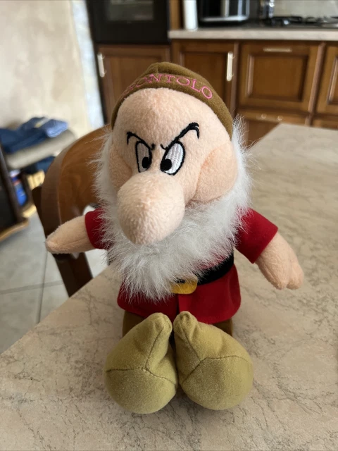 PELUCHE PUPAZZO WALT disney Brontolo di BIANCANEVE E 7 NANI EUR 5,00 ...