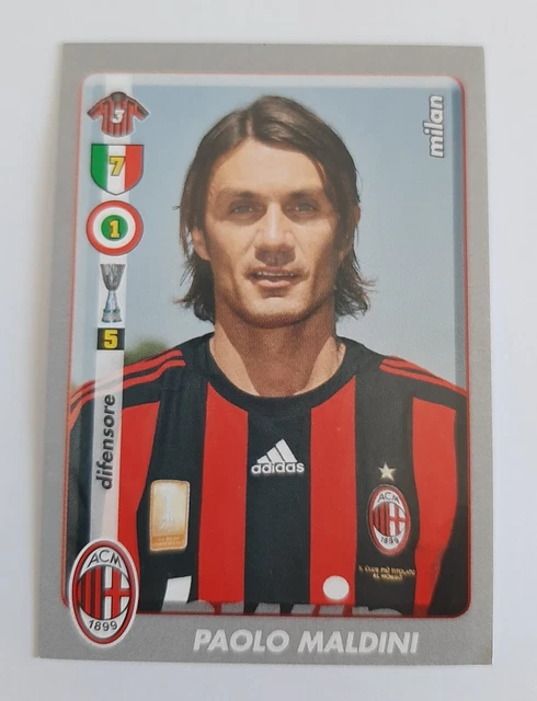 PAOLO MALDINI MILAN CALCIATORI PANINI 2008 2009 n. 267 EUR 6,50 - PicClick IT