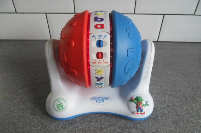 LEAP FROG DISCOVERY Ball Educational Spinning Ball Music Talking 2001 ...