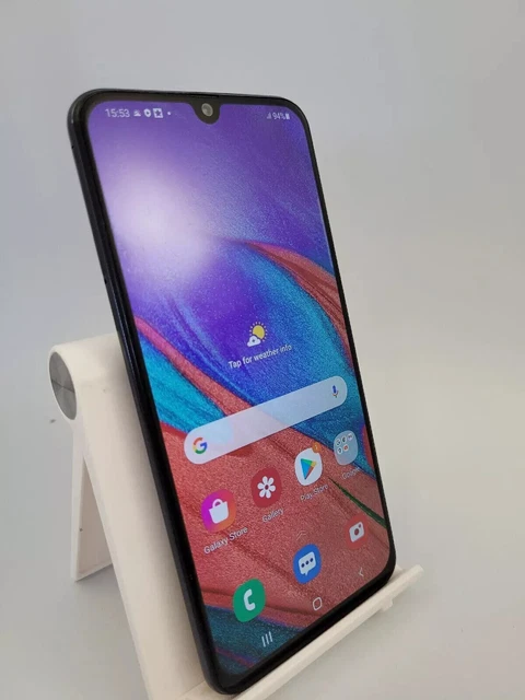 SMARTPHONE SAMSUNG GALAXY A40 noir débloqué double SIM 64 Go 4 Go RAM ...