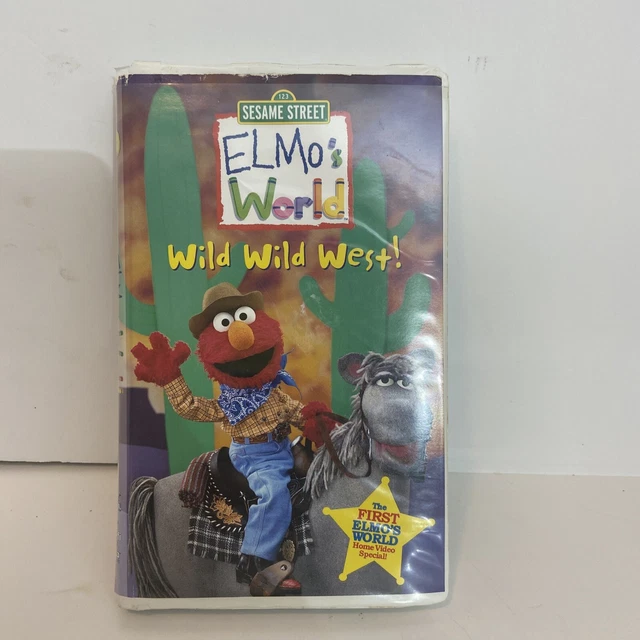 ELMO'S WORLD: WILD Wild West! (VHS, 2001) $18.92 - PicClick CA