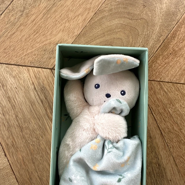 KALOO BLUE BUNNY COMFORTER BABY SOFT TOY BLANKIE SOOTHER ️ new rabbit £ ...