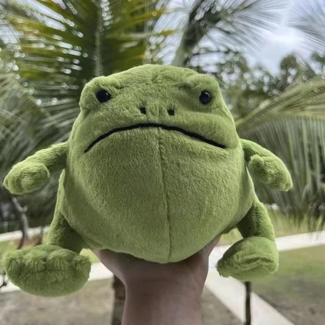 JELLYCAT MEDIUM RICKY Rain Frog 18CM Plush Doll Toy Gift Dust Bag ...