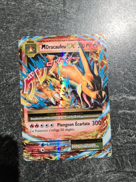 CARTE POKEMON FRANÇAISE Mega M Dracaufeu Ex 13/108 XY évolution 220PV ...