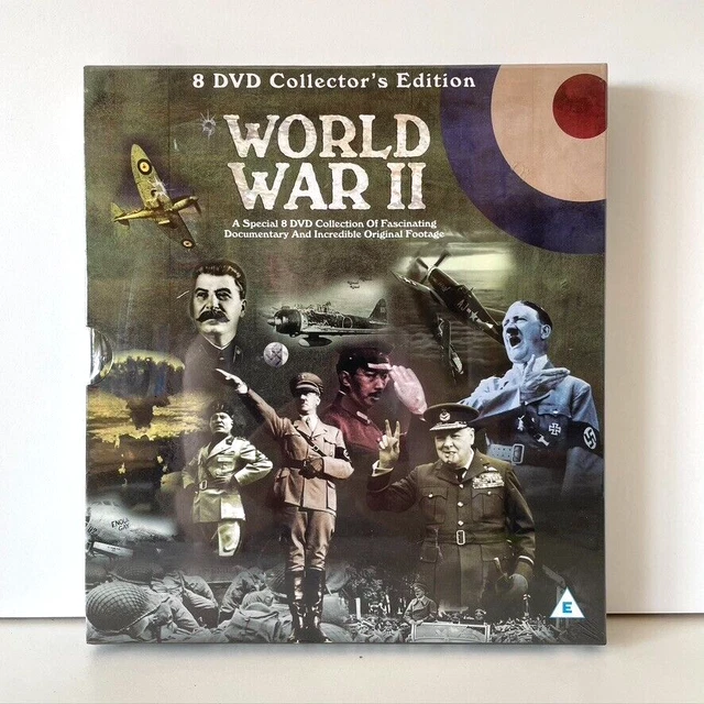 WORLD WAR II 8 DVD Box Set Collector's Edition Documentary incl ...