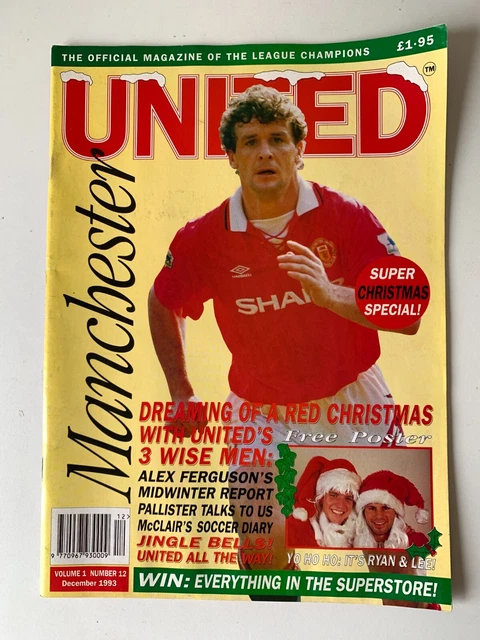 MANCHESTER UNITED OFFICIAL MAGAZINE Vol 1 No 12 FOOTBALL FANZINE ...