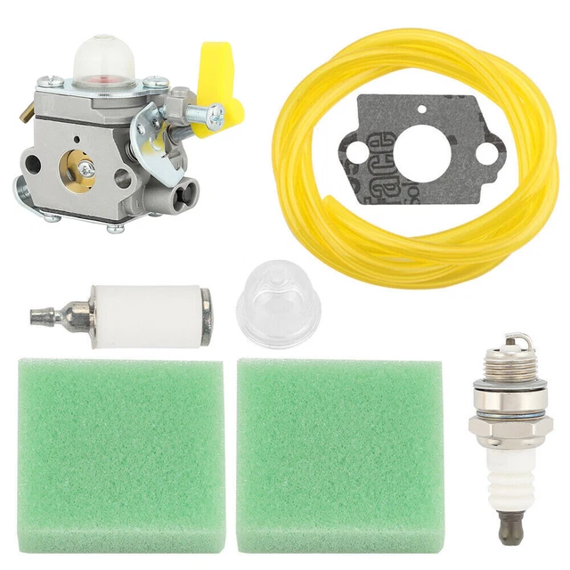 KIT COMPLET CARBURATEUR pour tondeuses Ryobi CS30 TP30 TP26 EX26 facile ...