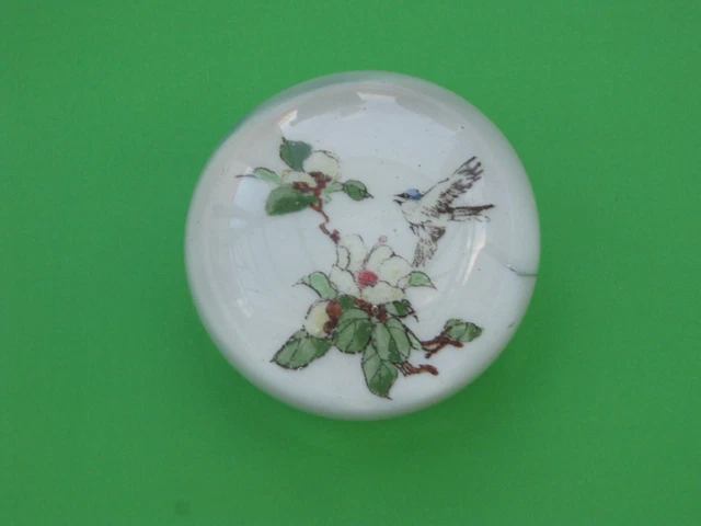 CHINESE WHITE GLASS paperweight £28.87 - PicClick UK