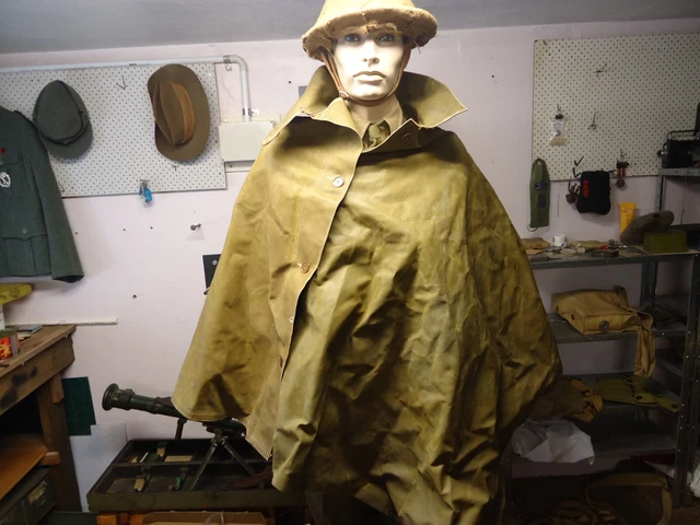 WW2 AUSTRALIAN GAS/RAIN cape £49.12 - PicClick UK