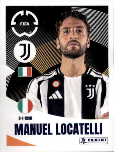 PANINI FIFA CLUB World Cup 2025 Sticker 469 Manuel Locatelli Juventus ...