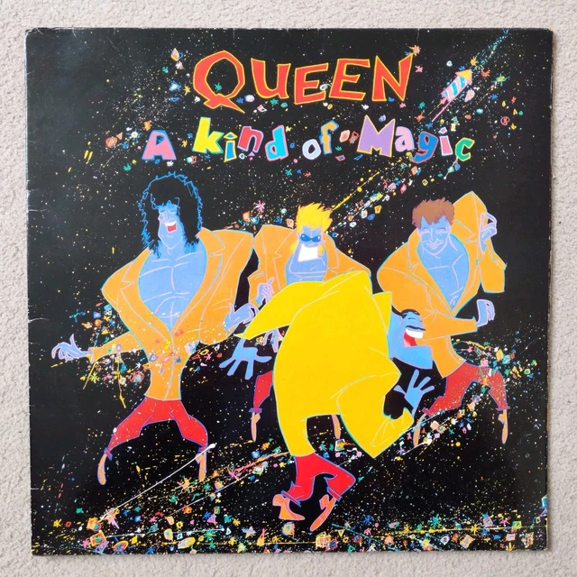 QUEEN A KIND Of Magic 12" Vinyl LP 1986 Record Album EMI (EU 3509 ...