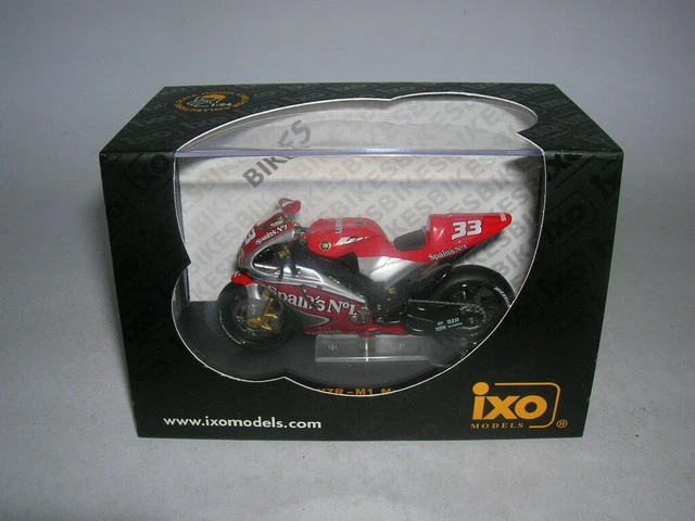 IXO YAMAHA YZR-M1 Team Gauloises Tech3 MotoGP 2004 Melandri 1:24 #33 ...
