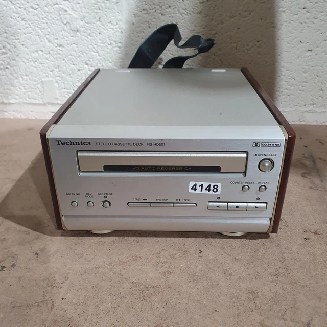 TECHNICS RS-HD501 SILVER & Brown Dolby B NR Auto Reverse Stereo ...