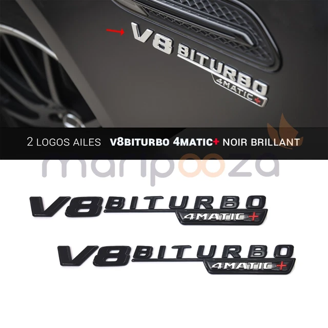 2X LOGOS V8 Biturbo 4Matic+ 200mm Mercedes class A C GLE GLC A45 C63 ...